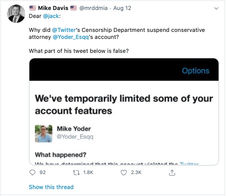 Mike Yoder | MRC Free Speech America