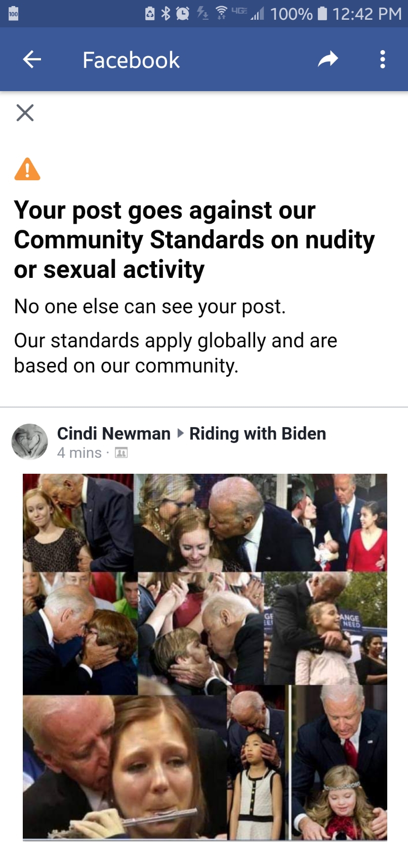 Creepy Biden Collage | MRC Free Speech America