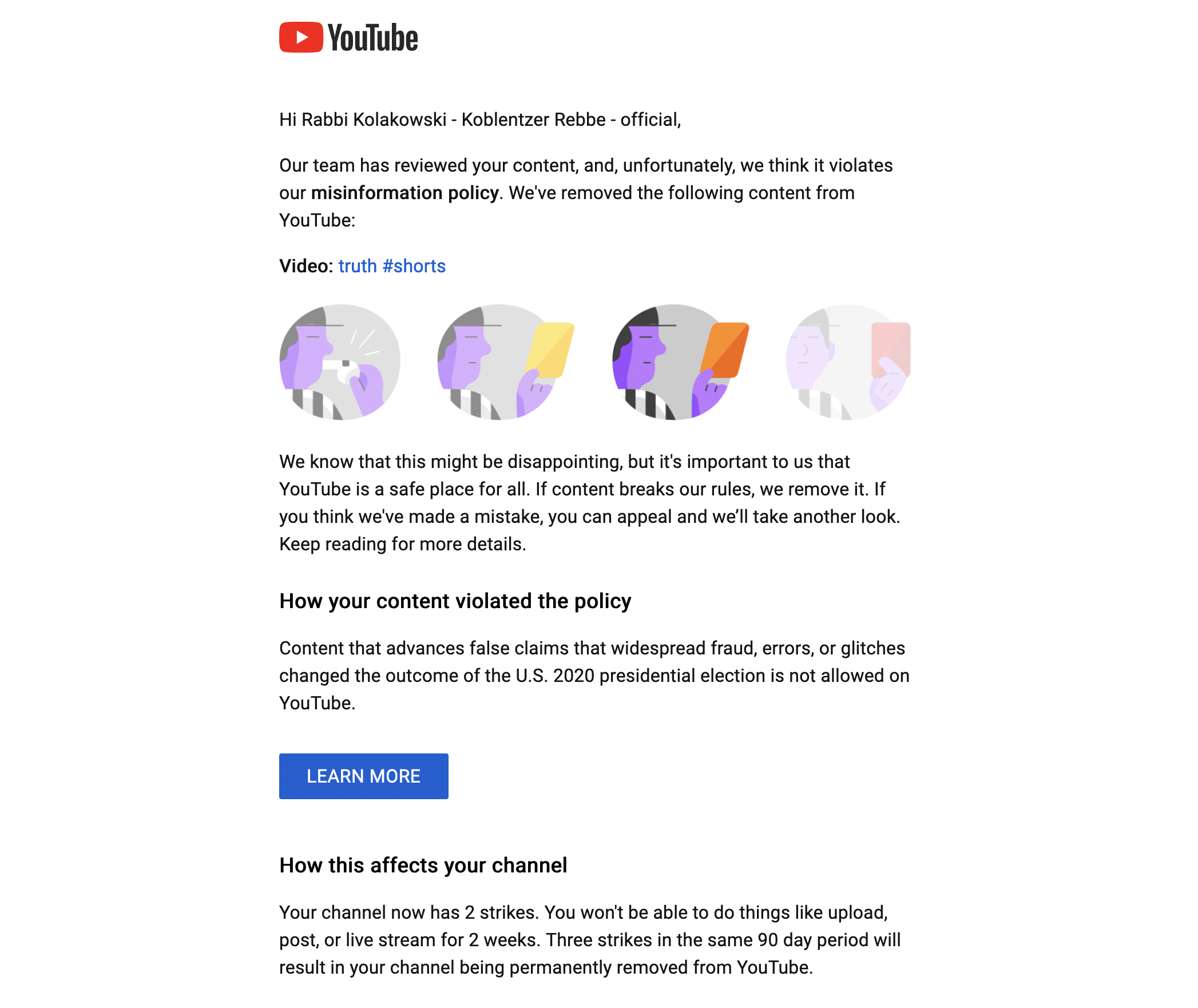 Rabbi Kolakowski - Koblentzer Rebbe - official | MRC Free Speech America