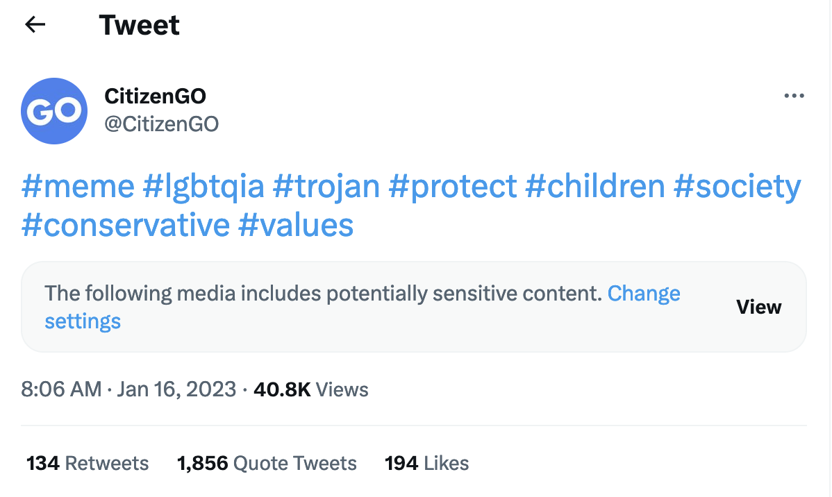 CitizenGO | MRC Free Speech America