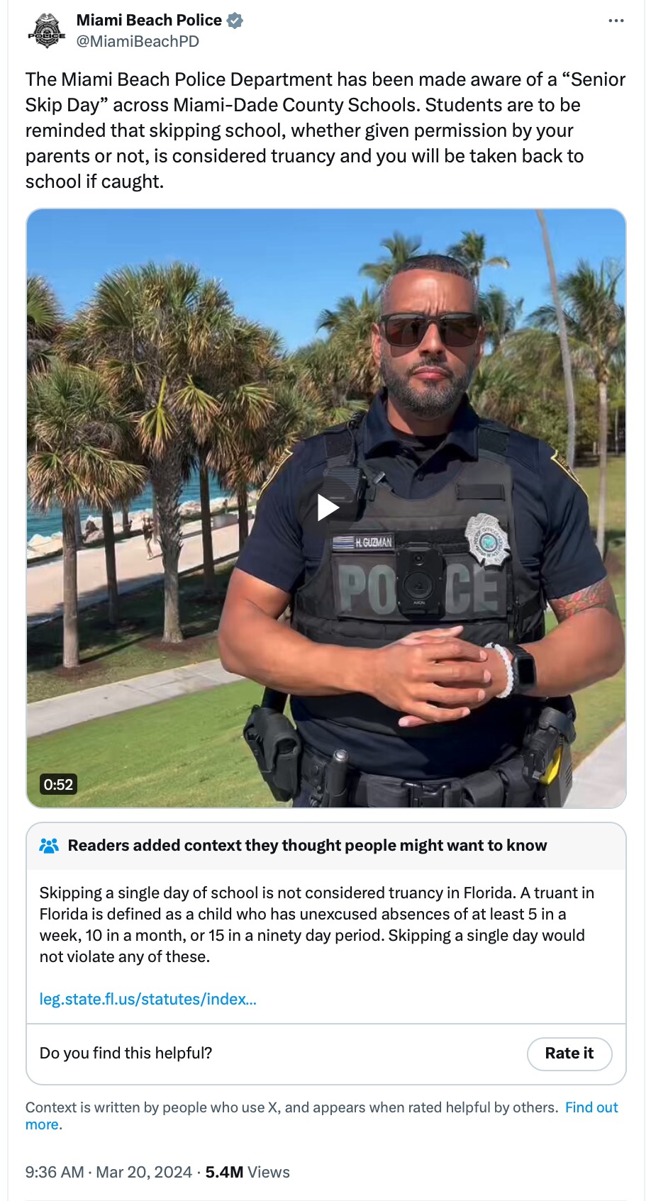 Miami Beach Police | MRC Free Speech America