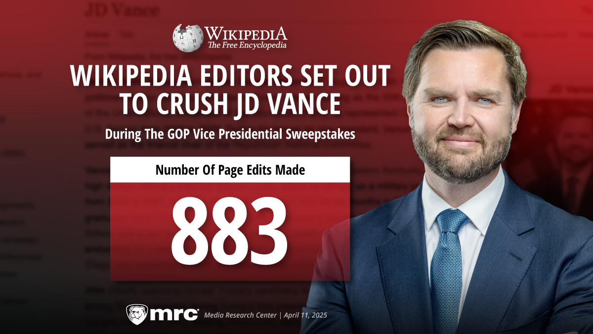 How Wikipedia Attacks on JD Vance Increased from Author to VP Pick
